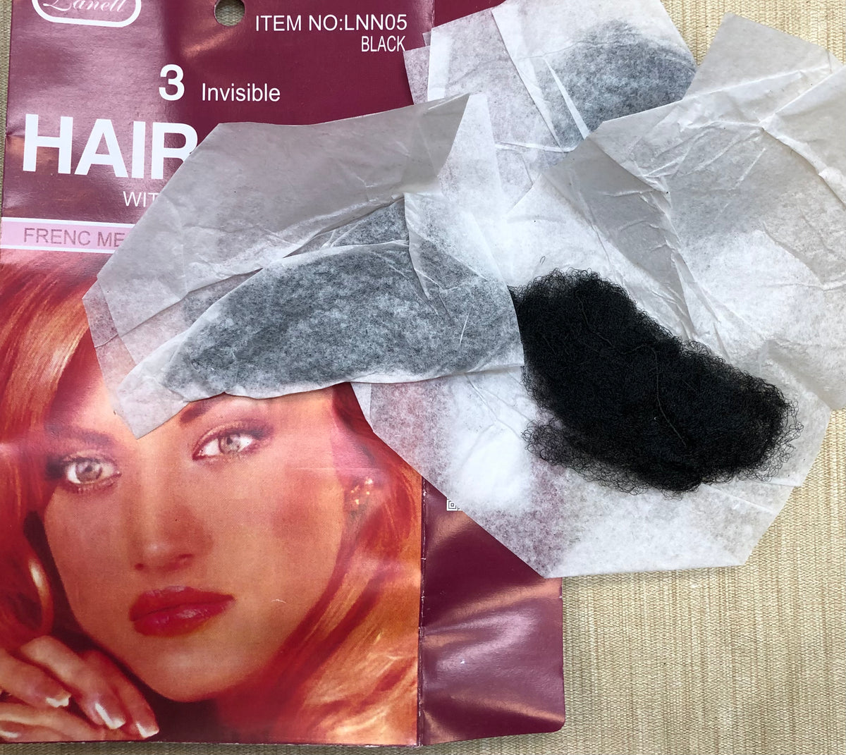 Lanell Invisible hair Net with elastic Edge - Dozen Pack | Palms ...