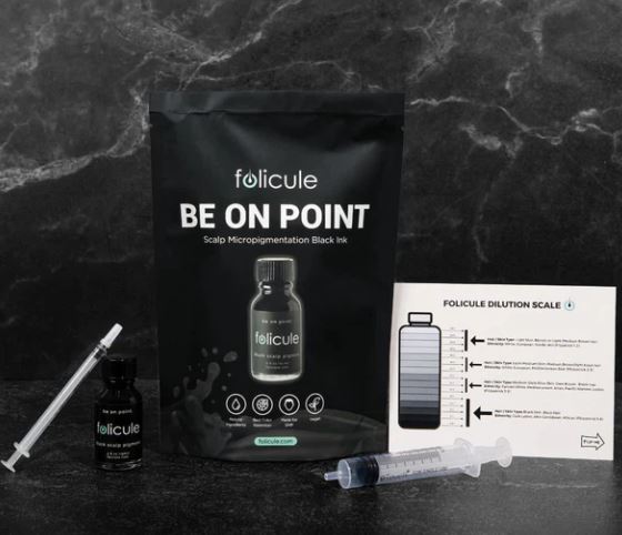 SC SCALP MICROPIGMENTATION BLACK INK KIT | Palms Fashion Inc.