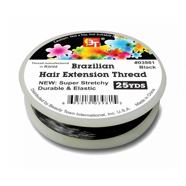 BRAZILIAN HAIR EXTENSION THREAD - DOZEN | Palms Fashion Inc.
