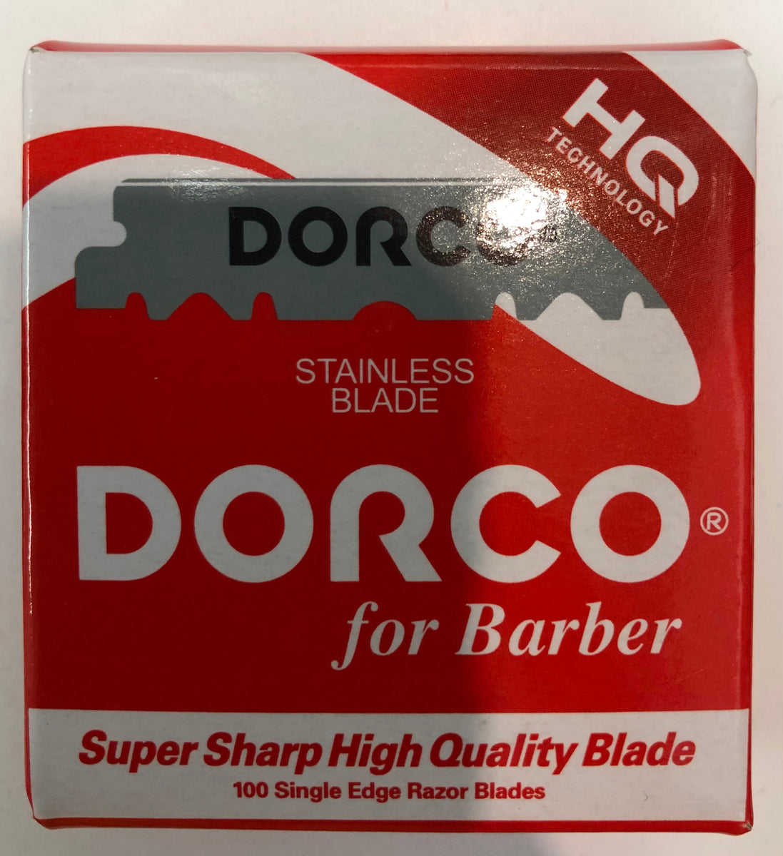 Dorco Red Single Edge Razor Blades - 100 Blades | Palms Fashion Inc.